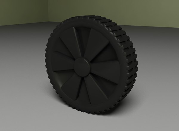 maya plastic wheel