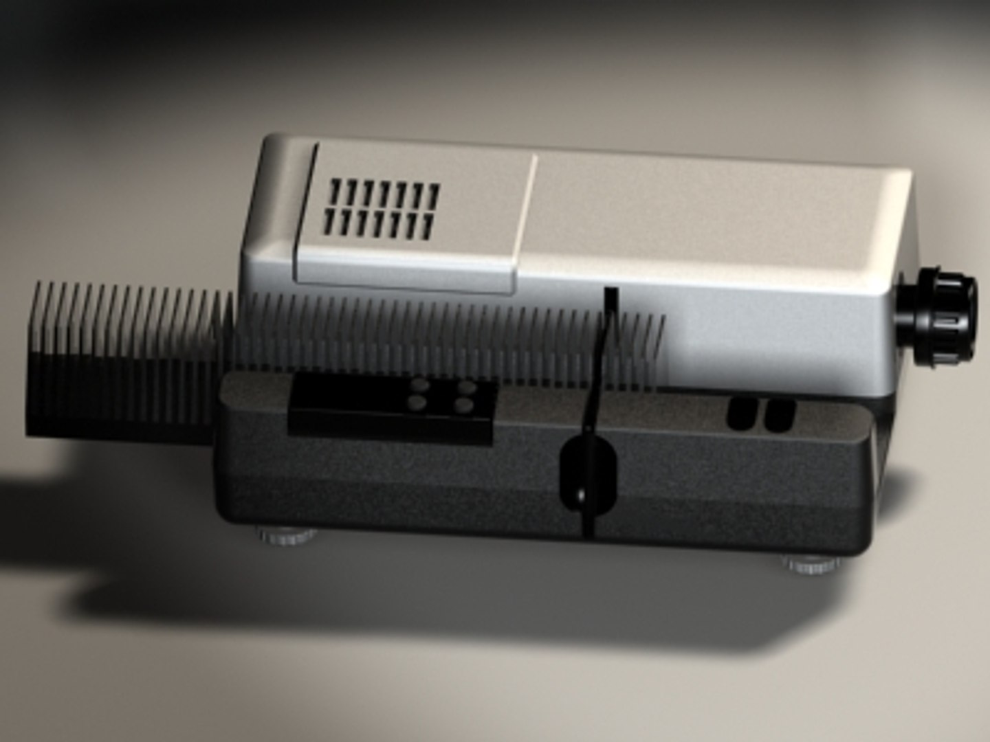 projector slides 3d model