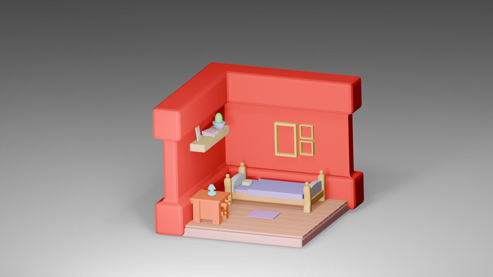 3D Model Room - TurboSquid 2424896