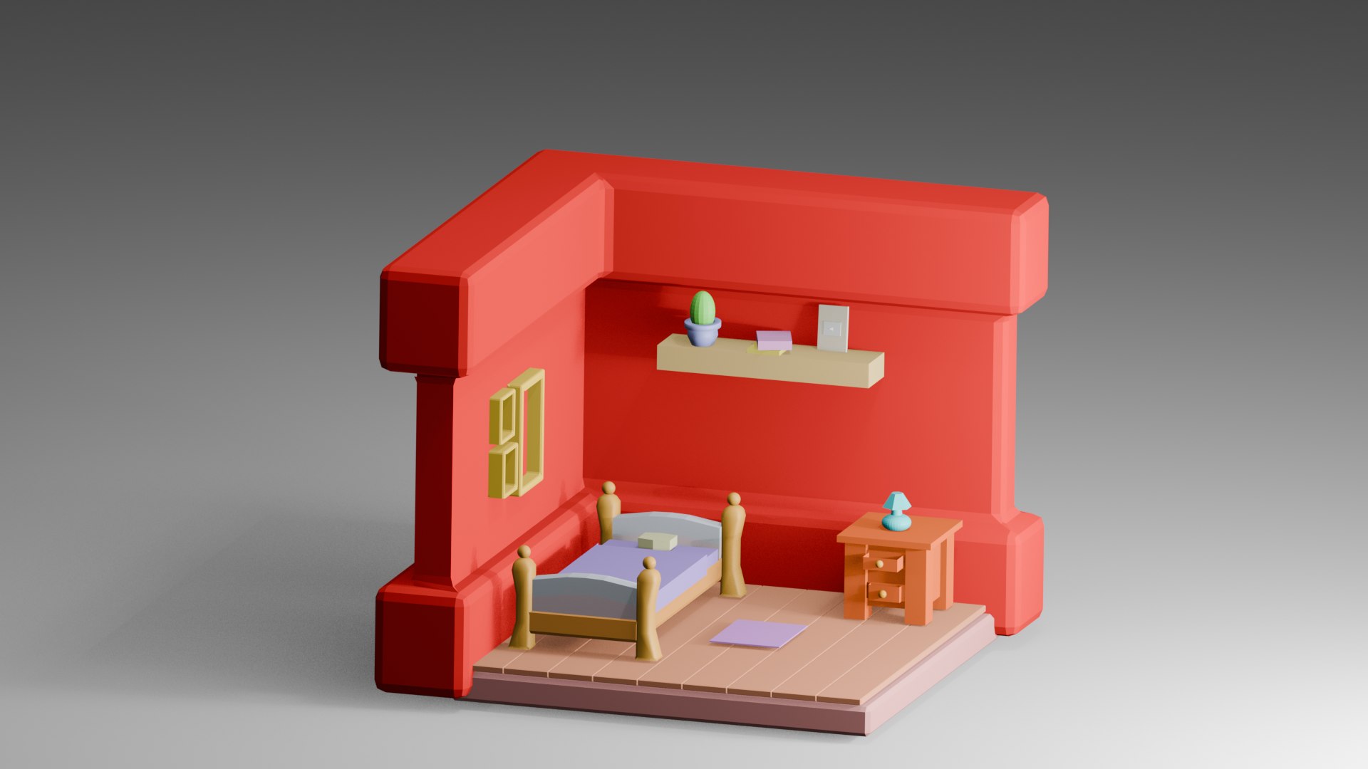 3D Model Room - TurboSquid 2424896