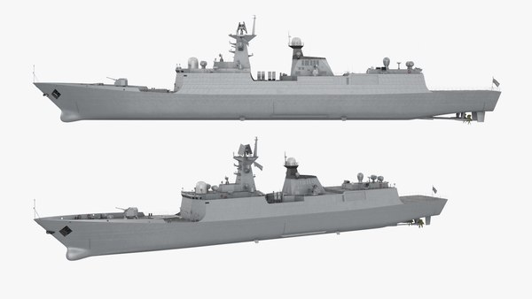 3D Frigate Rigged - TurboSquid 1805415