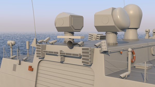 3D Frigate Rigged - TurboSquid 1805415