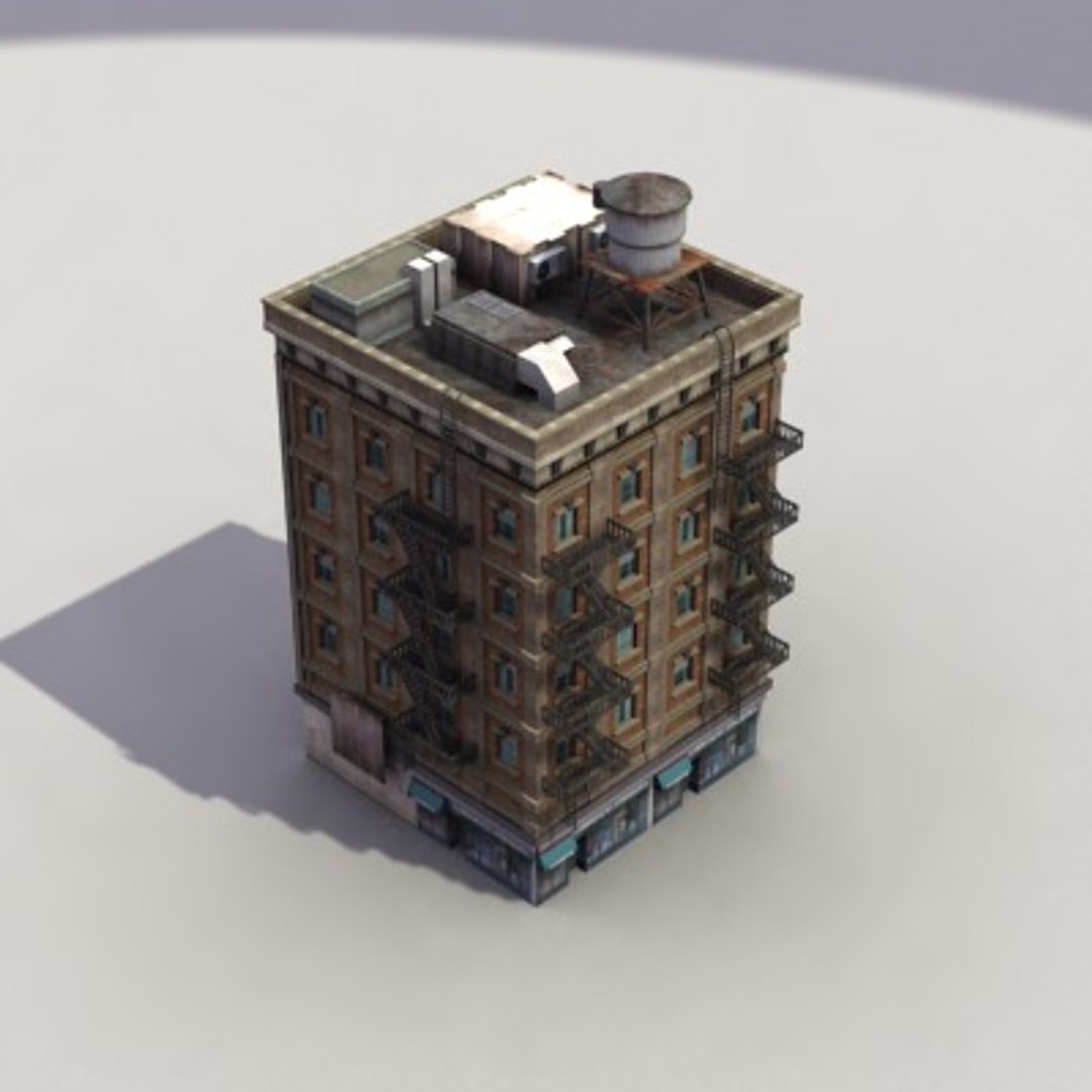 3d city building model
