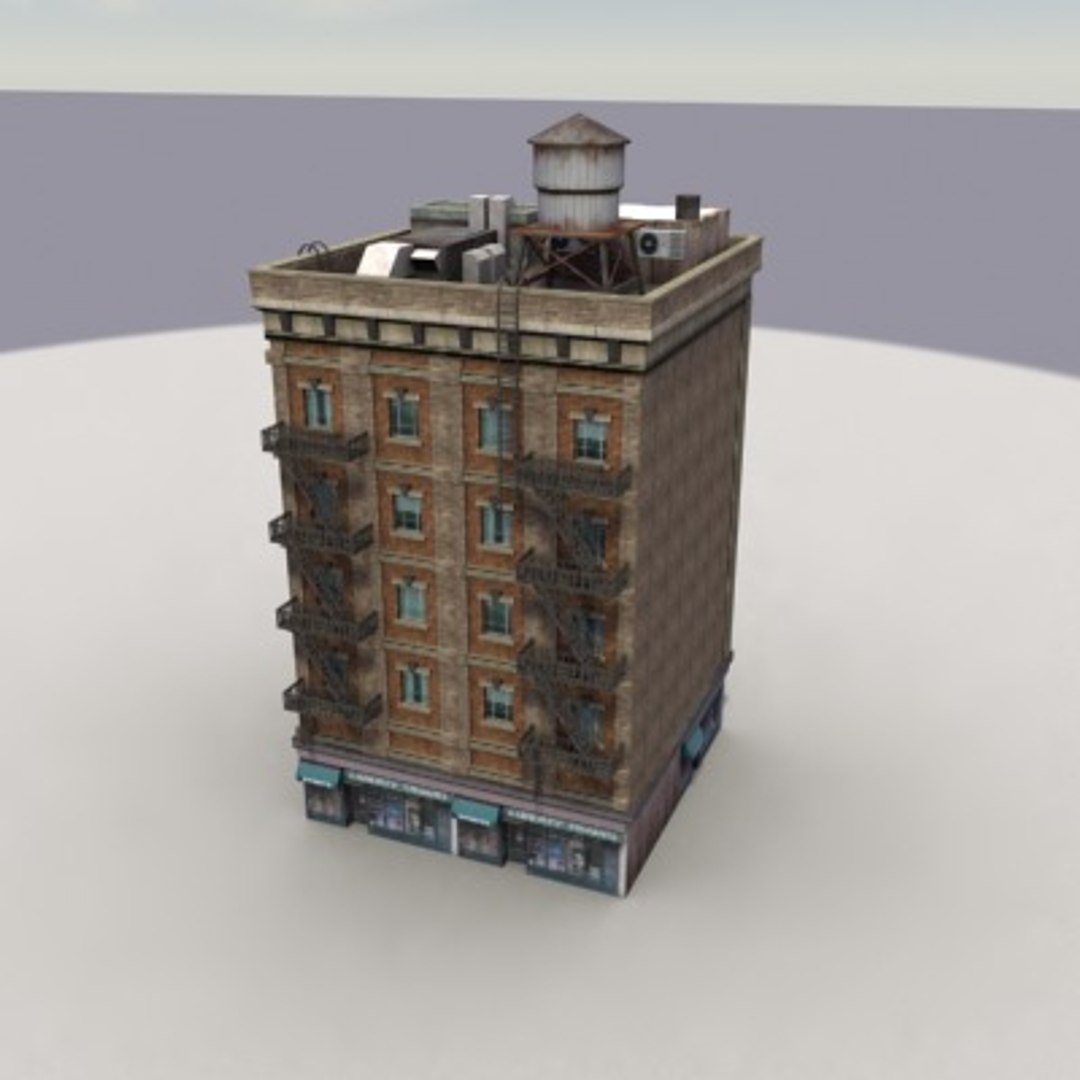 3d city building model