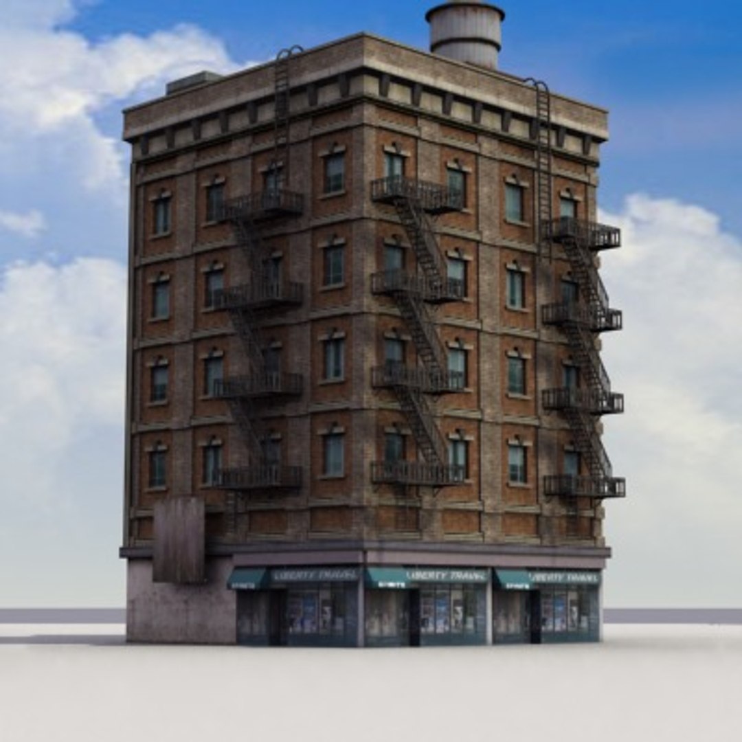 3d city building model