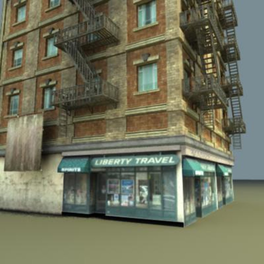 3d city building model