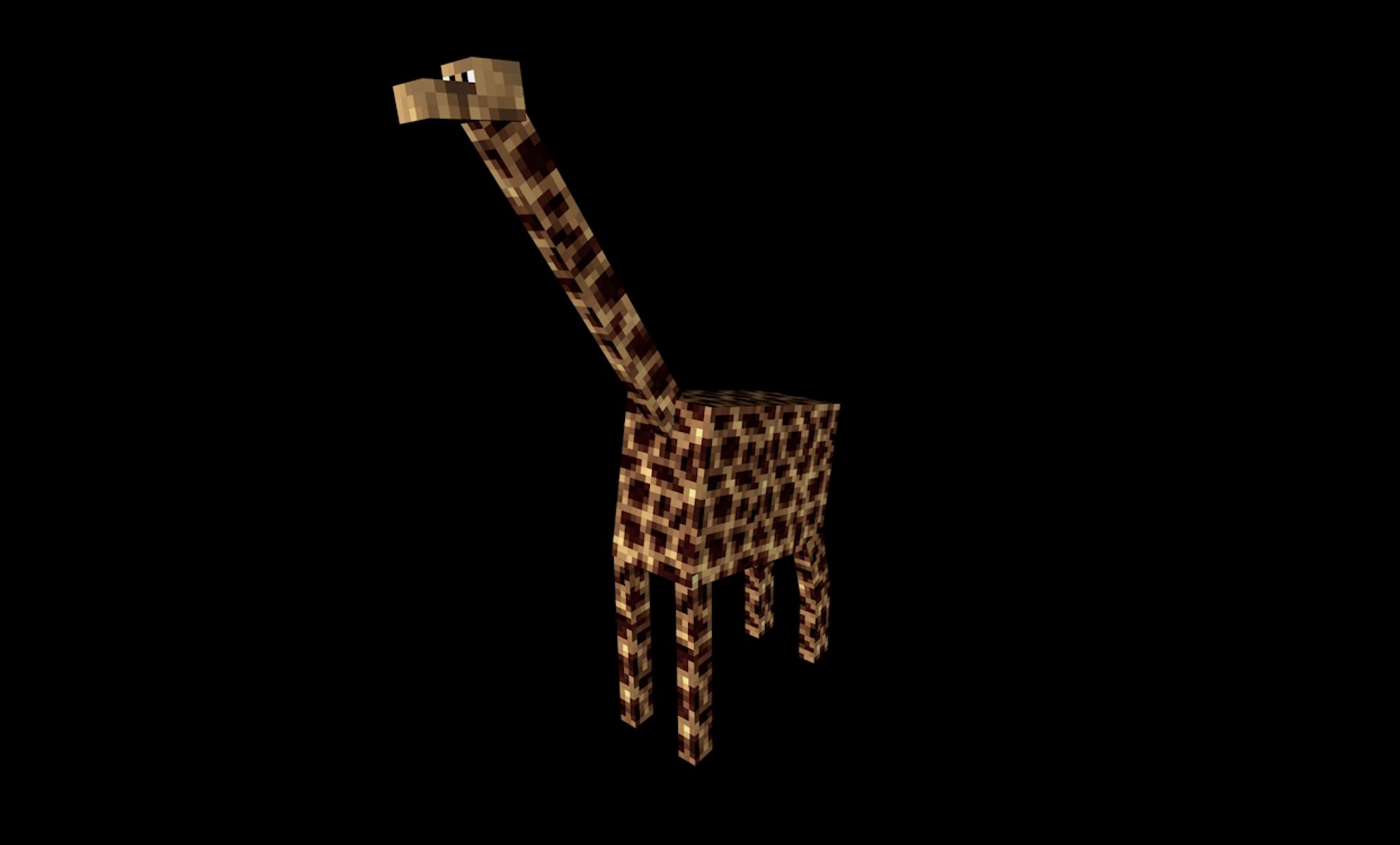 Giraffe Rig 3d C4d