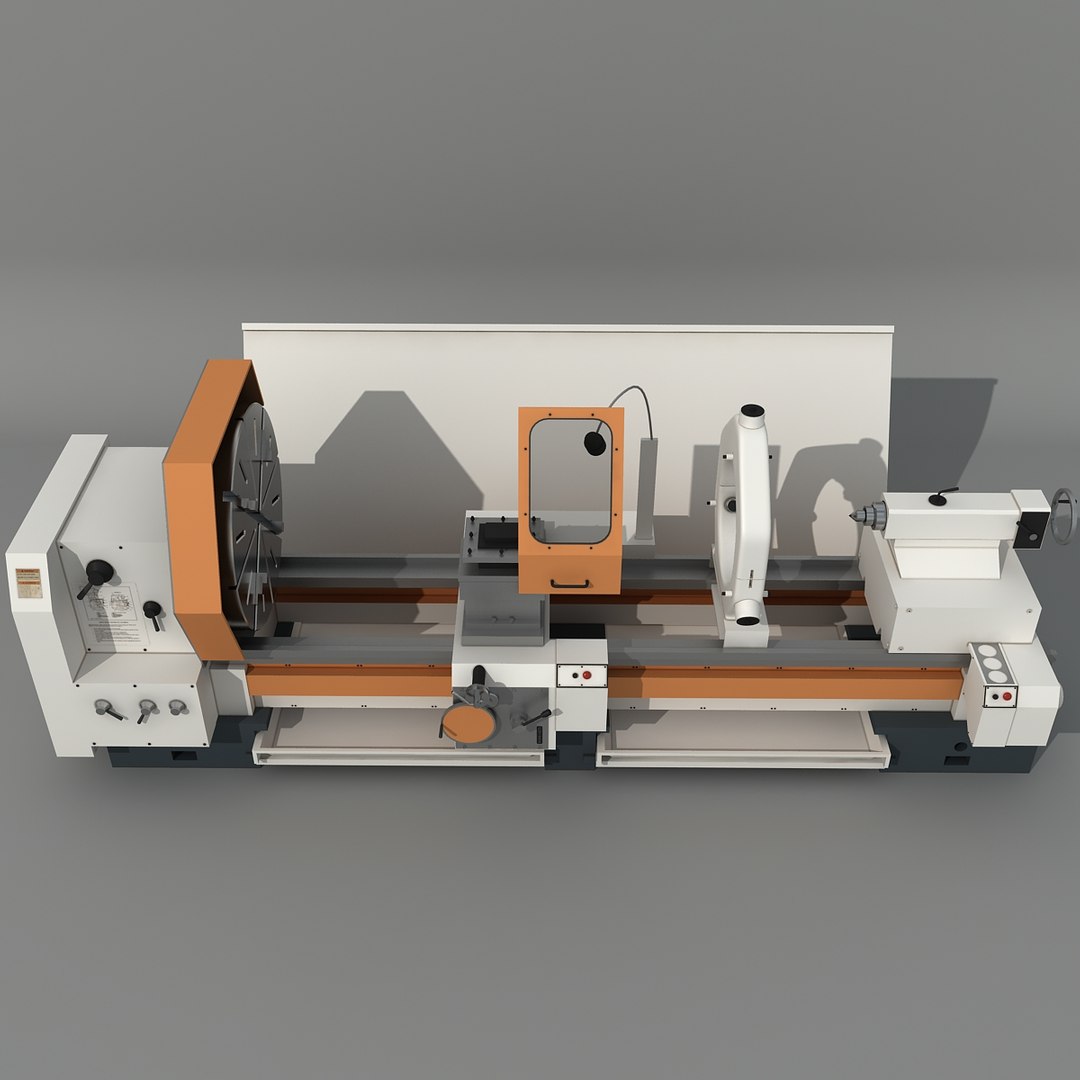 Milling Machine C 3d Model
