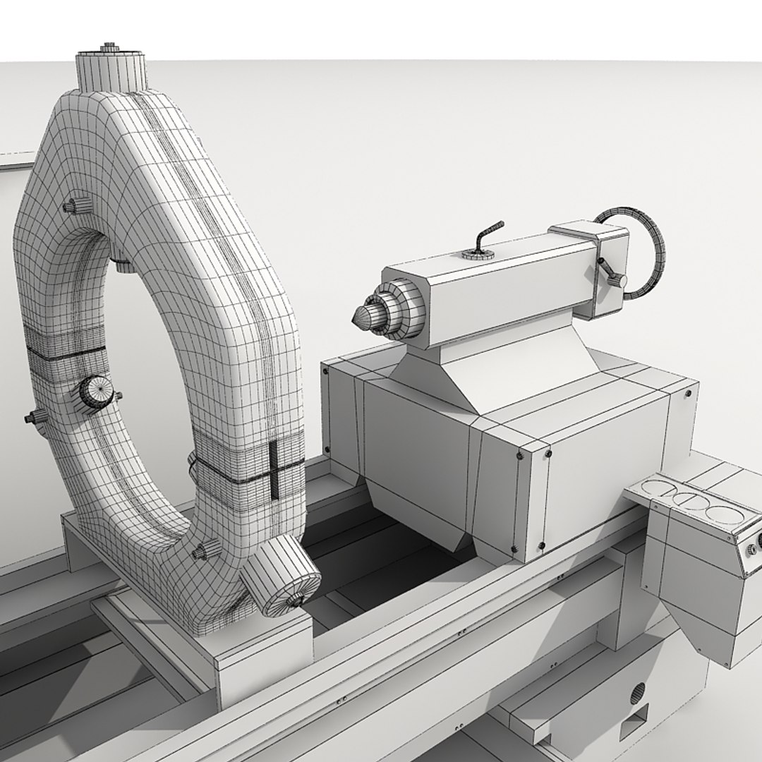 Milling Machine C 3d Model