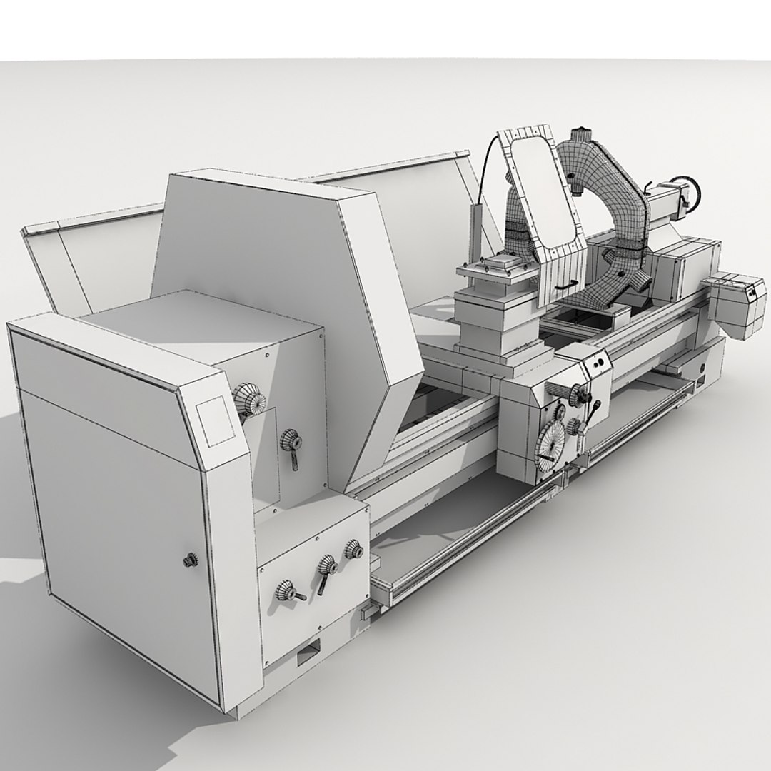 Milling Machine C 3d Model