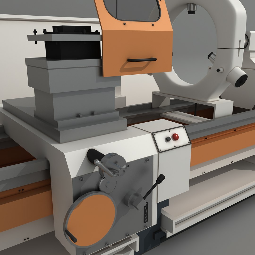 Milling Machine C 3d Model