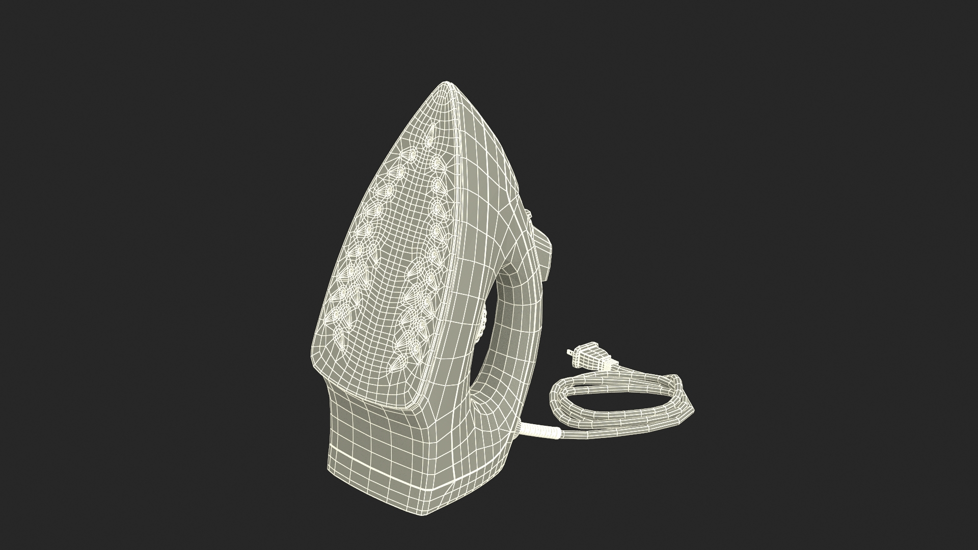 3D Steam Iron Blue Model - TurboSquid 2062674