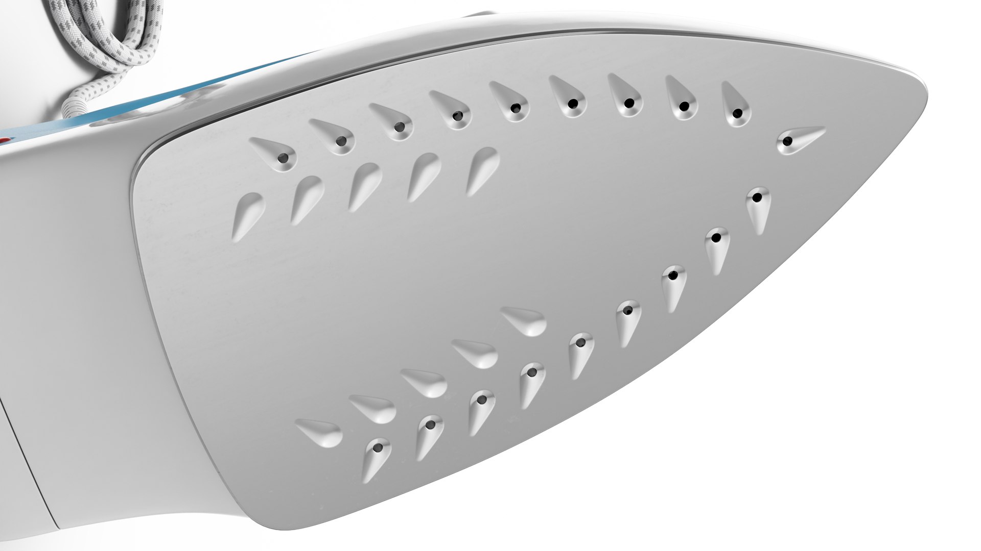 3D Steam Iron Blue Model - TurboSquid 2062674