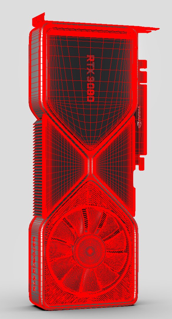 3D Accurate Nvidia Rtx 3080 - TurboSquid 1615009