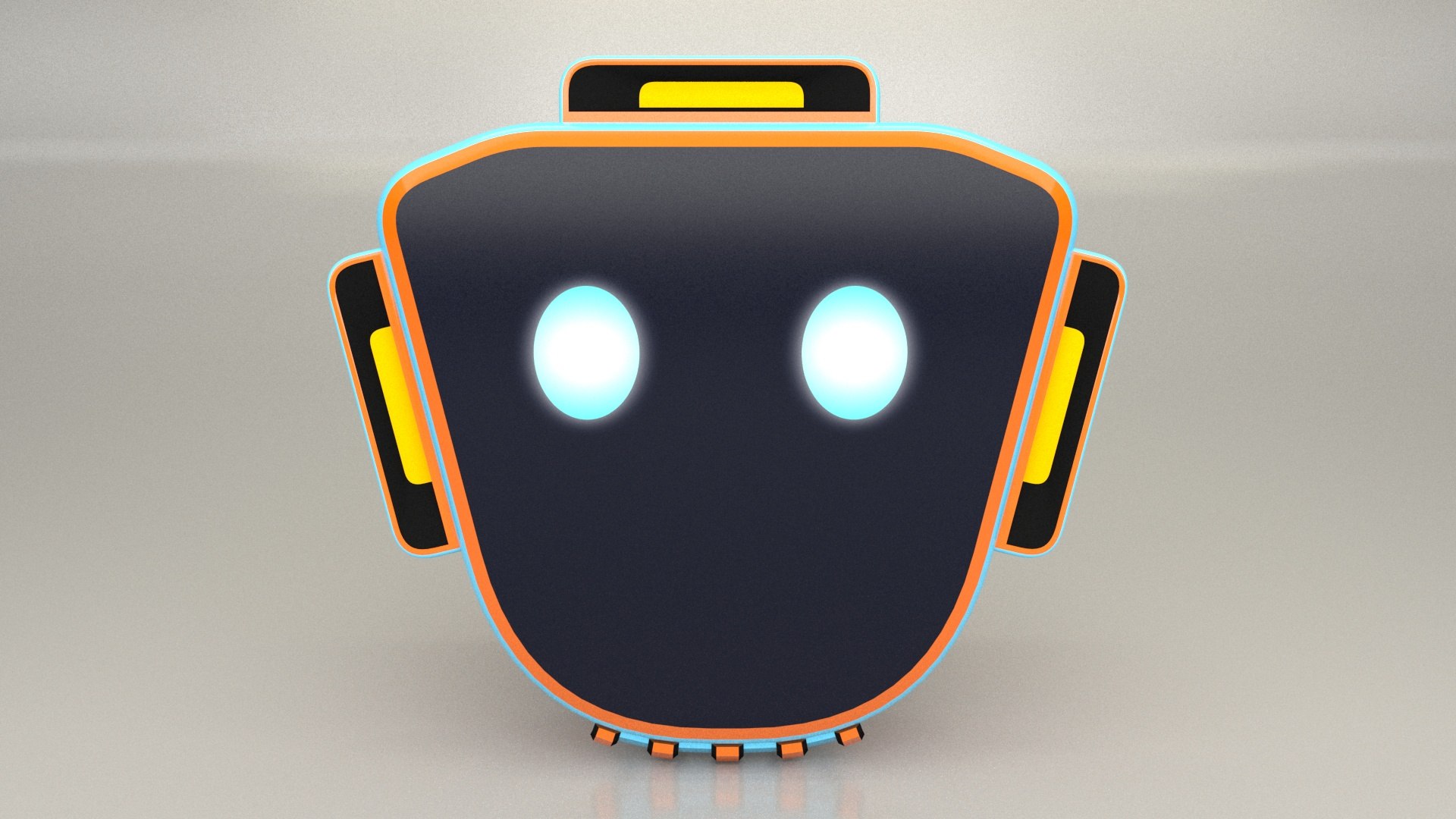 Game Character Robot Head Model - TurboSquid 1792055