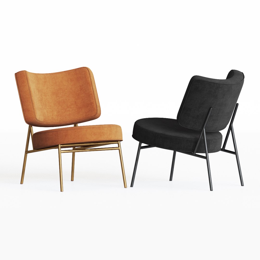 Coco lounge chair calligaris model - TurboSquid 1544248
