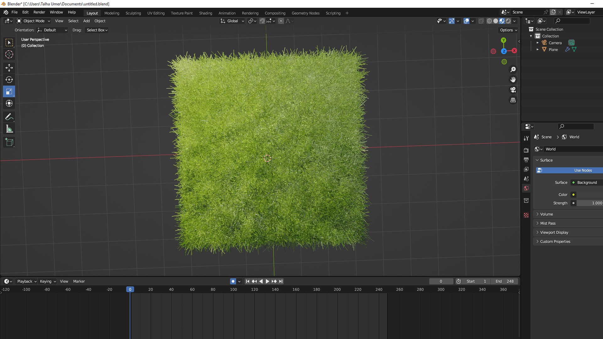 3D Realistic 3d grass model - TurboSquid 2101613