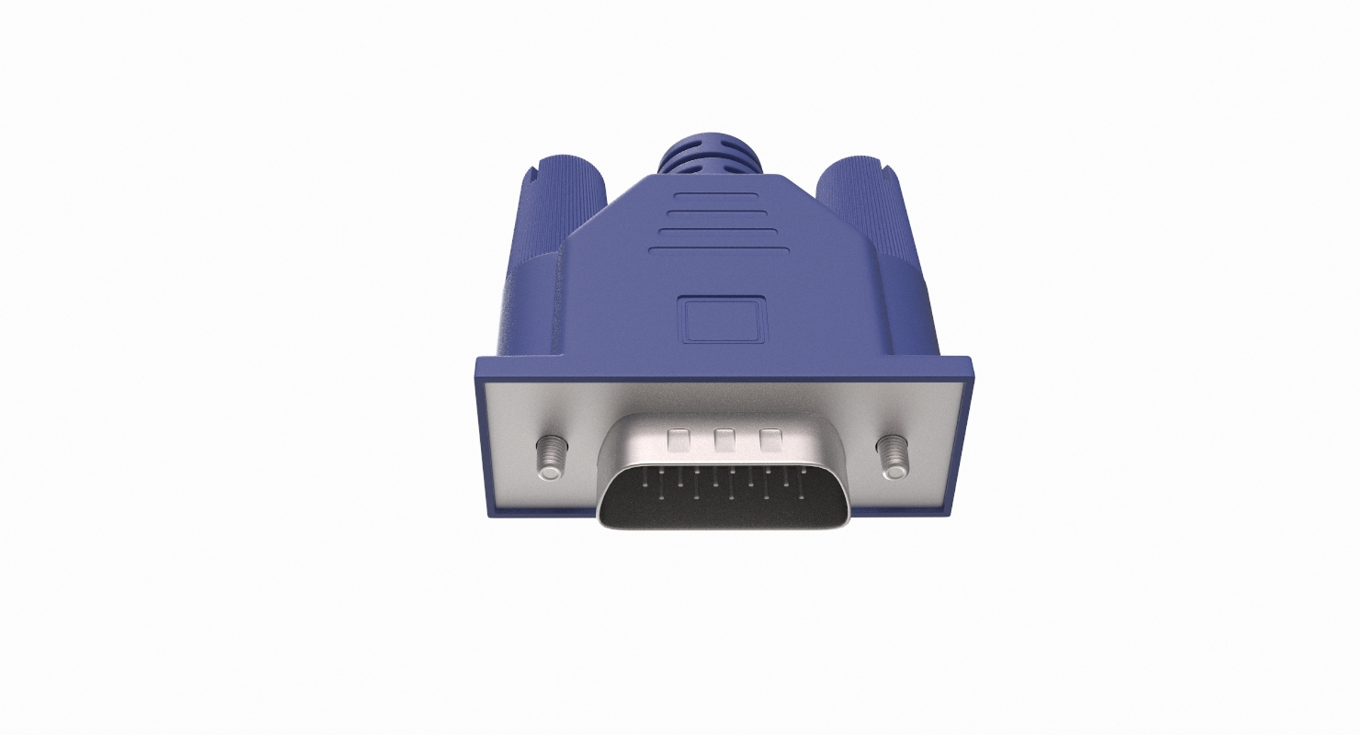 3d model vga cable