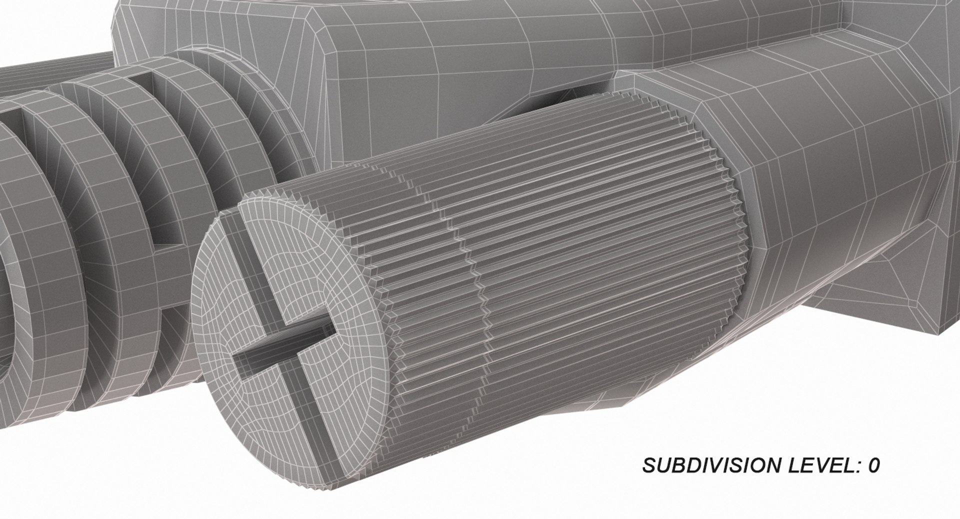 3d model vga cable