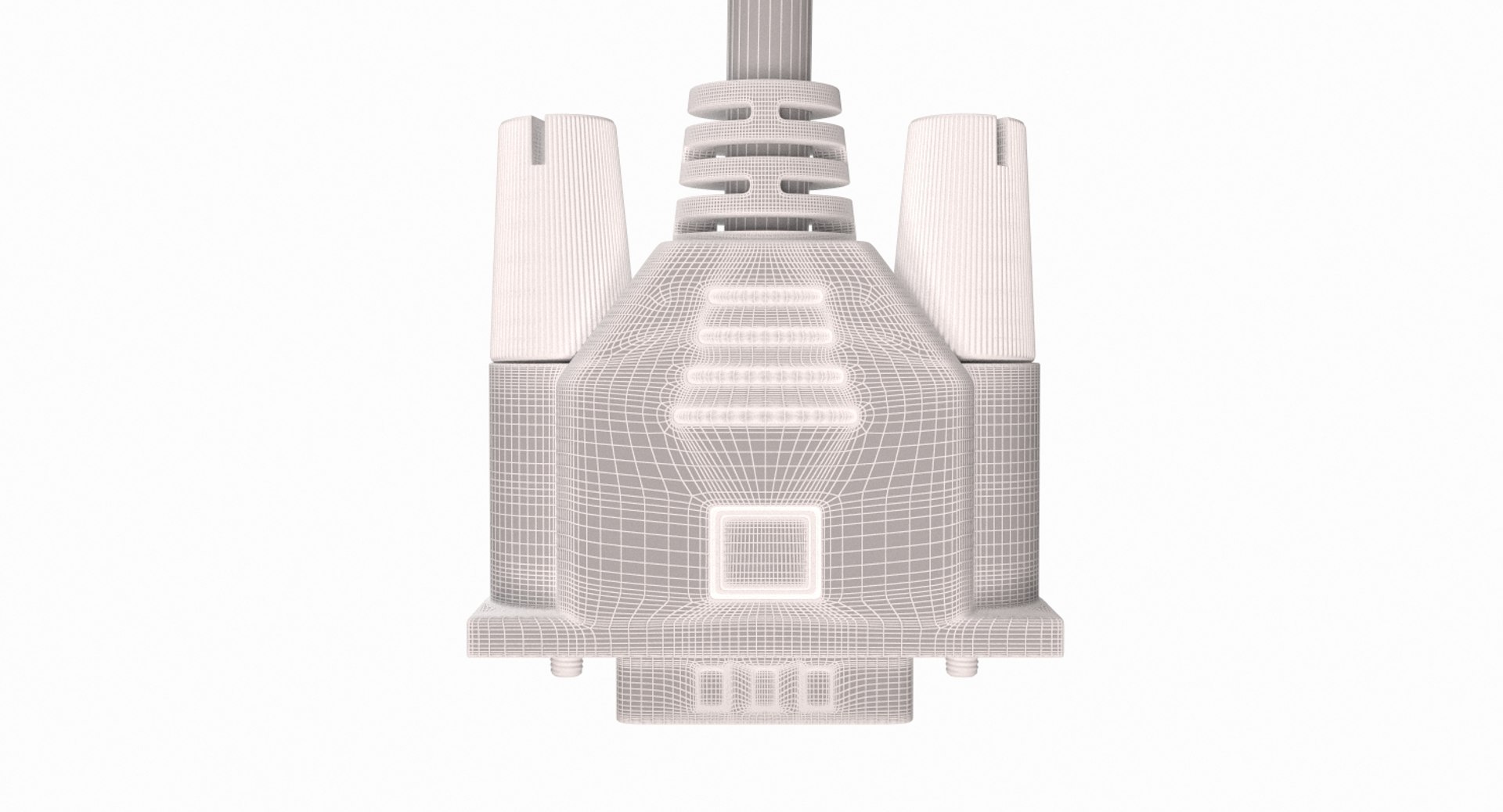 3d model vga cable