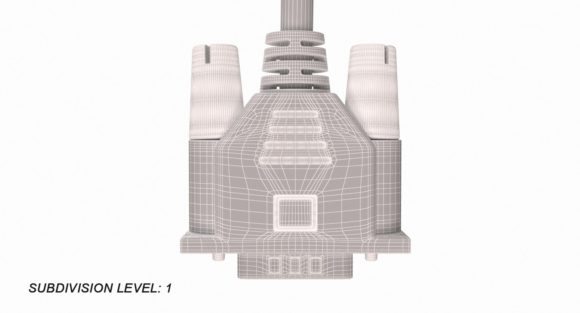 3d model vga cable