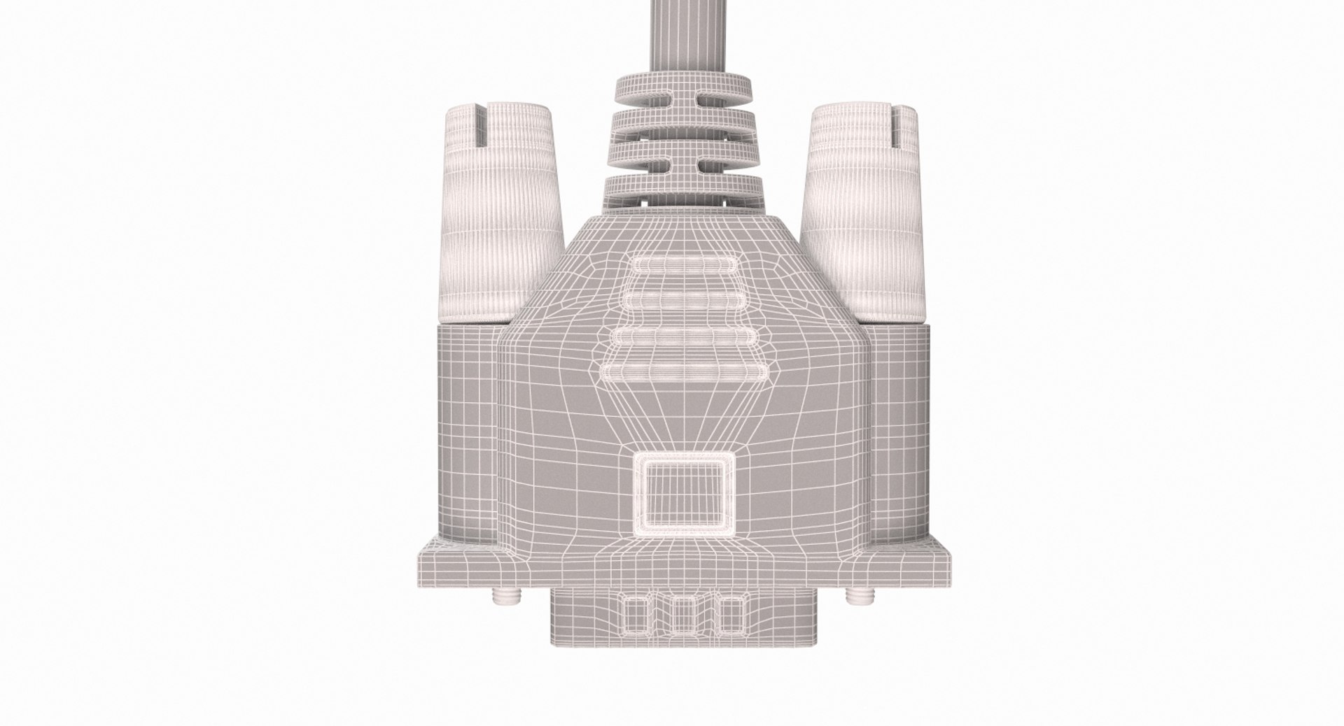 3d model vga cable