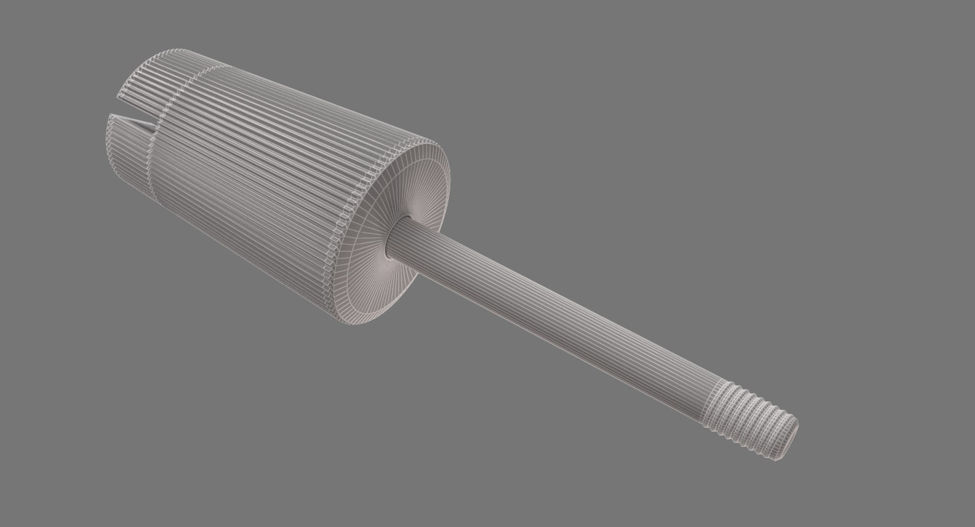 3d model vga cable