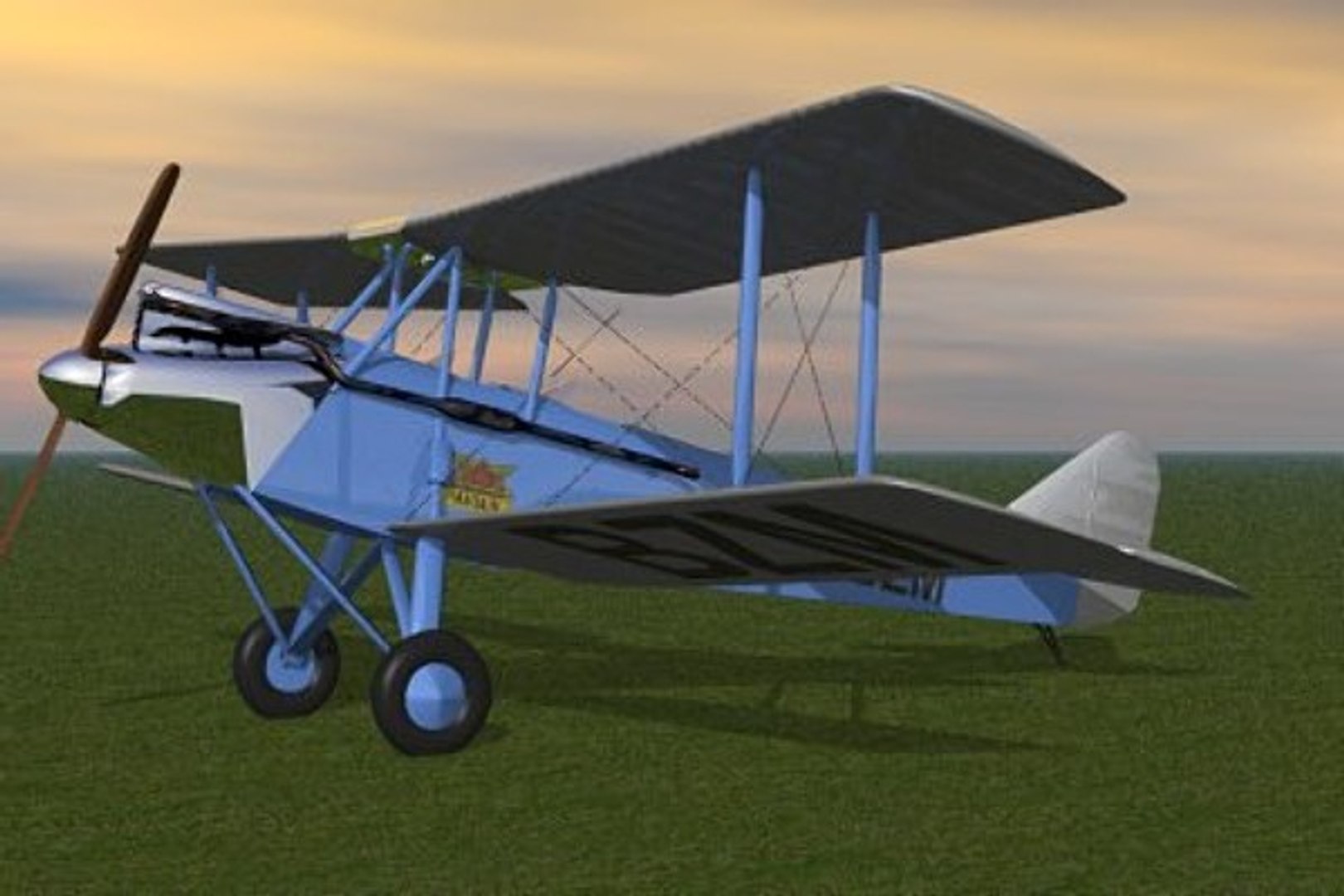 Avro Avian C4d
