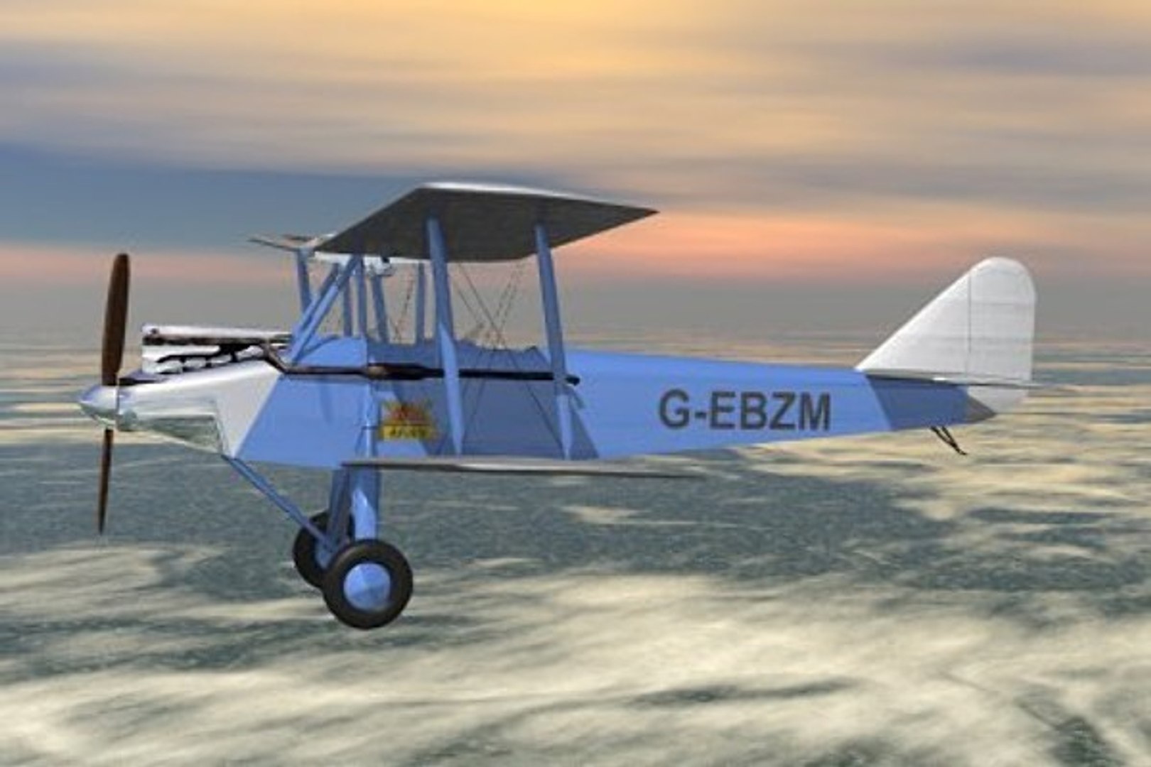 Avro Avian C4d