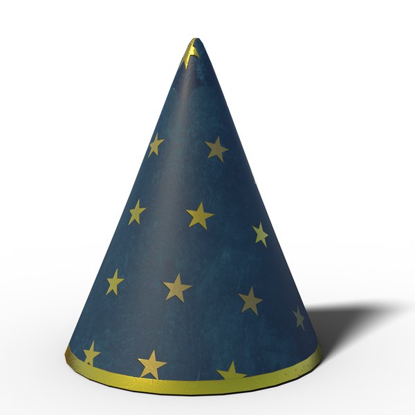 modelo 3d Tapa de cono de mago - TurboSquid 2061103