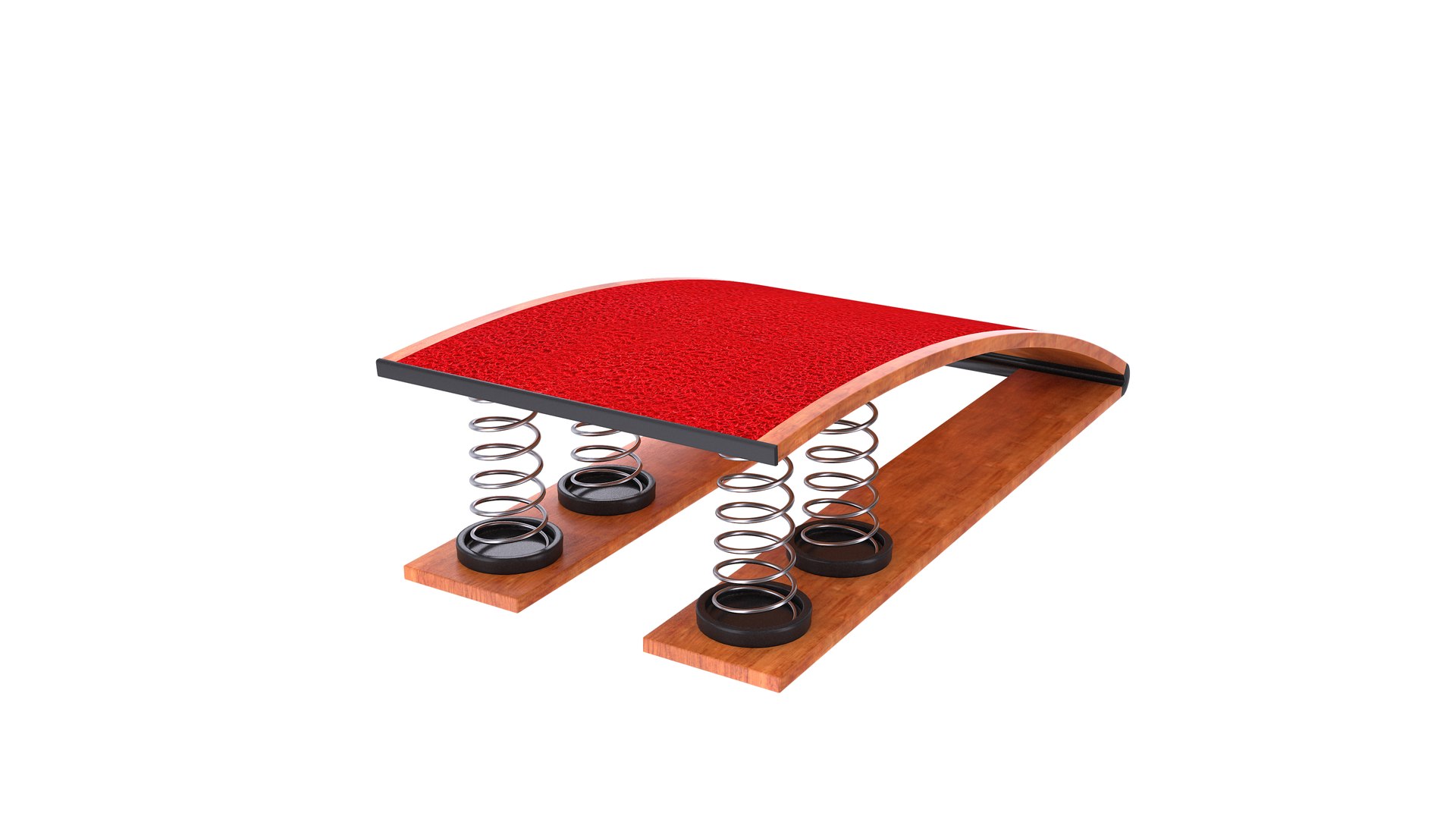 3D Model Gymnastic Spring Board - TurboSquid 1887988
