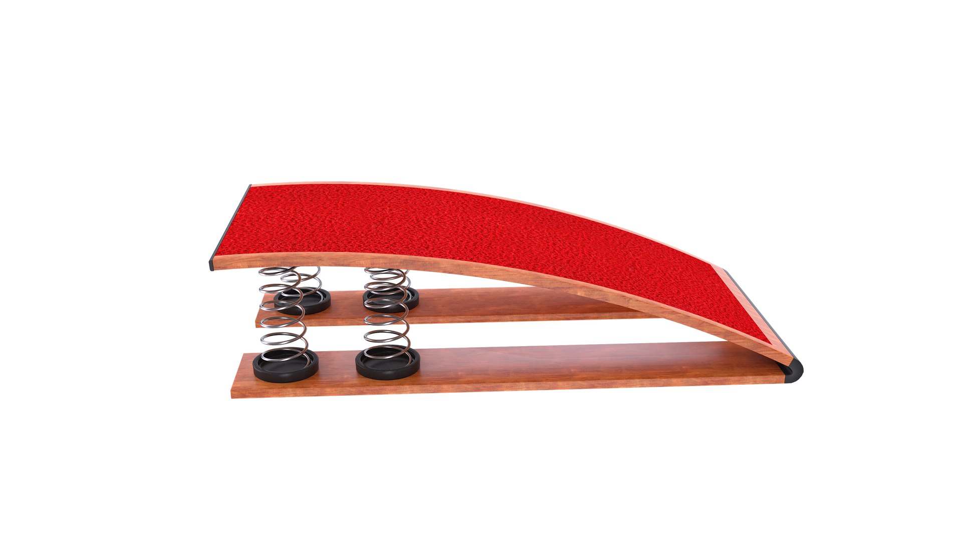 3D Model Gymnastic Spring Board - TurboSquid 1887988