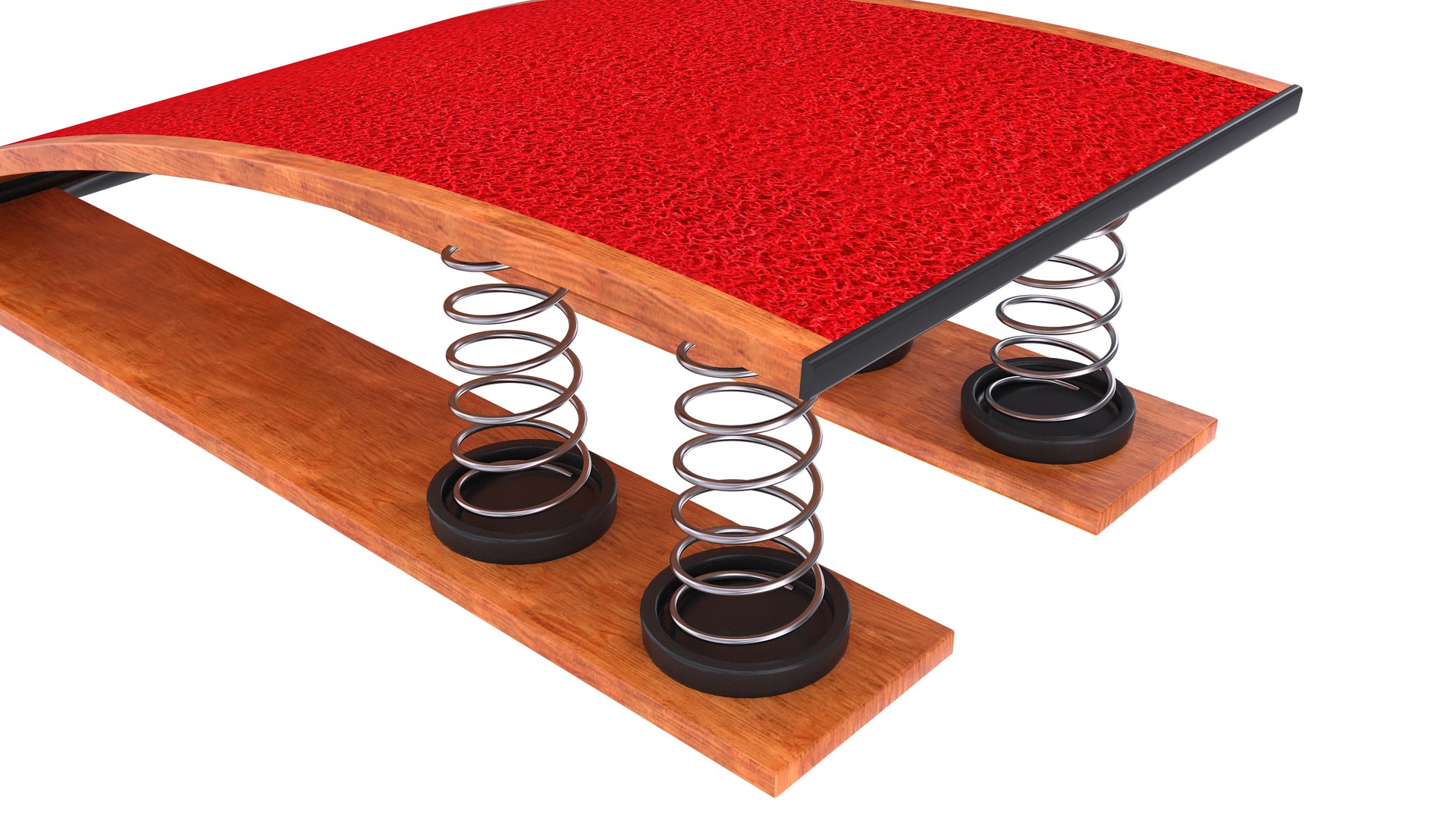 3D Model Gymnastic Spring Board - TurboSquid 1887988