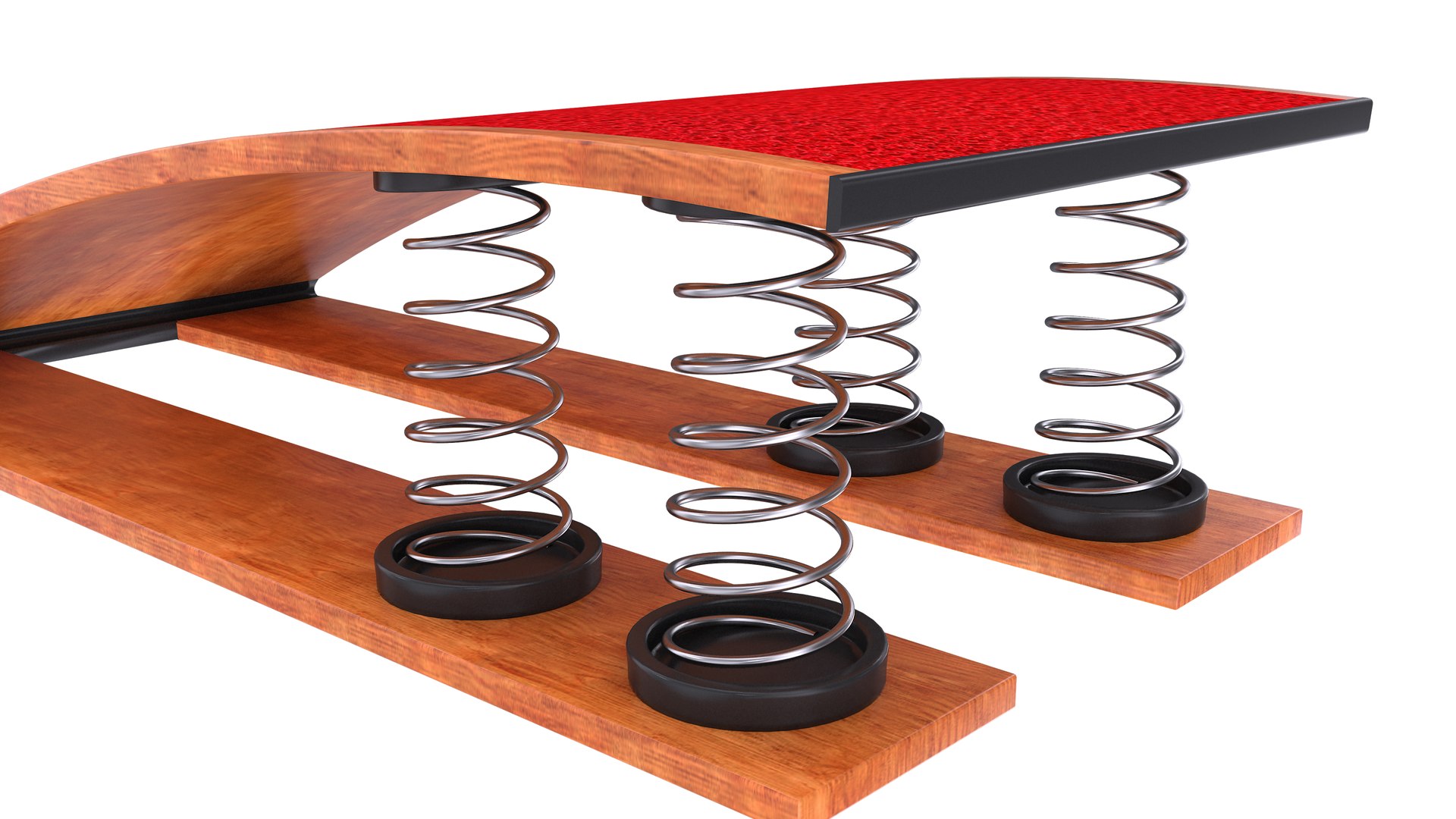 3D Model Gymnastic Spring Board - TurboSquid 1887988