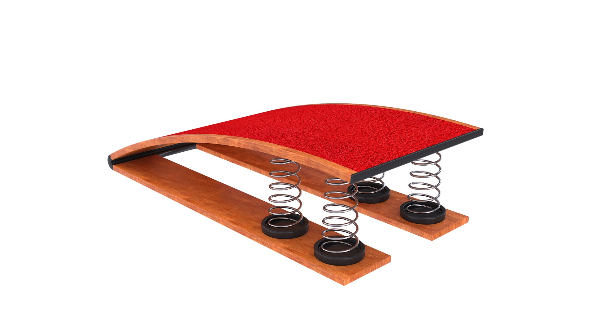 3D Model Gymnastic Spring Board - TurboSquid 1887988