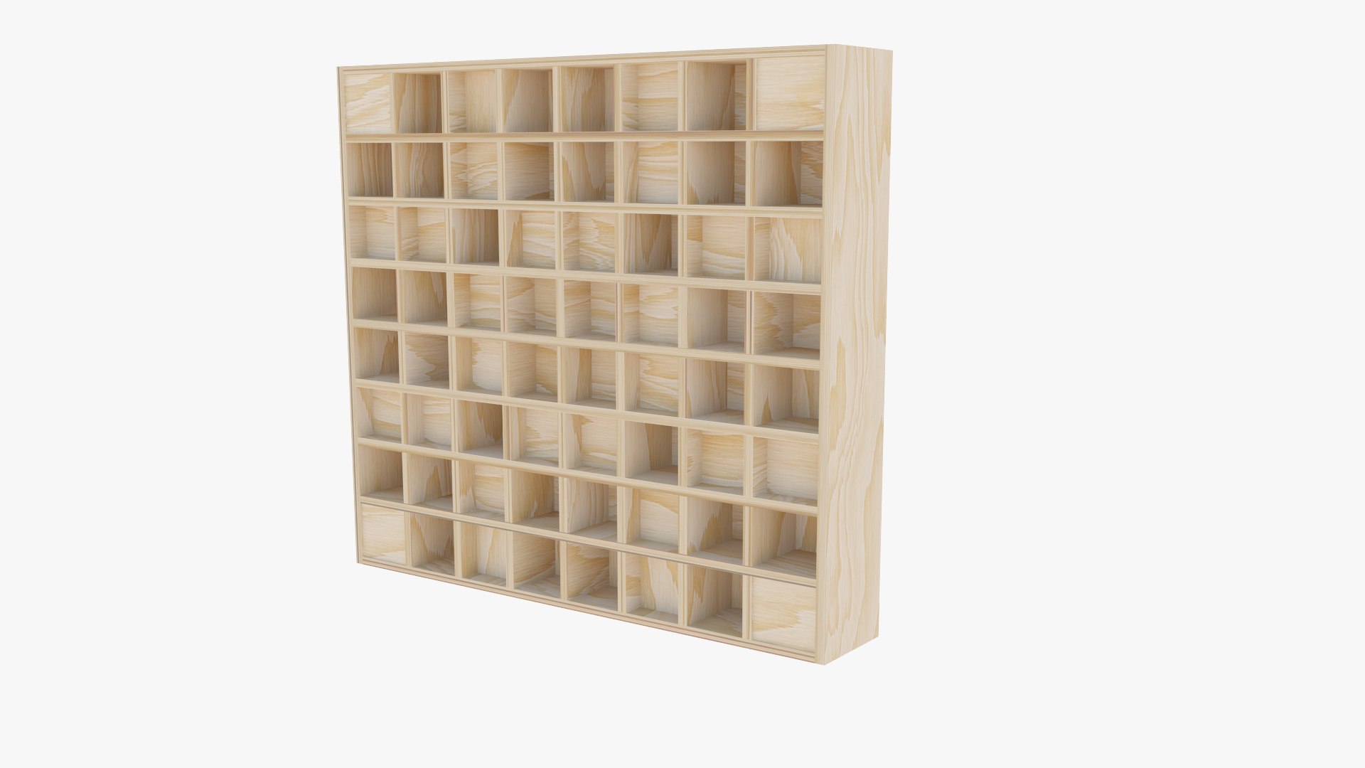 Schroeder Diffuser 60x60 3D - TurboSquid 2250968