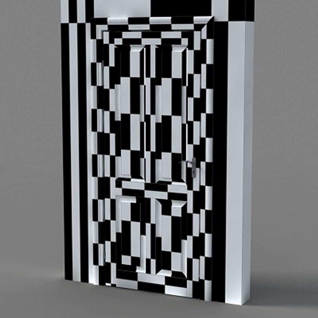 3d door model