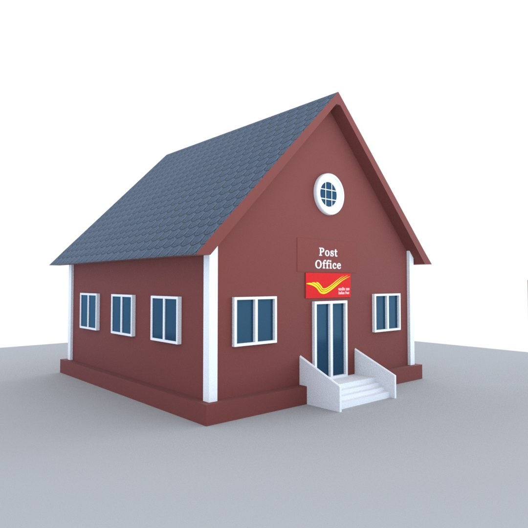 Post Office 3D - TurboSquid 1374176