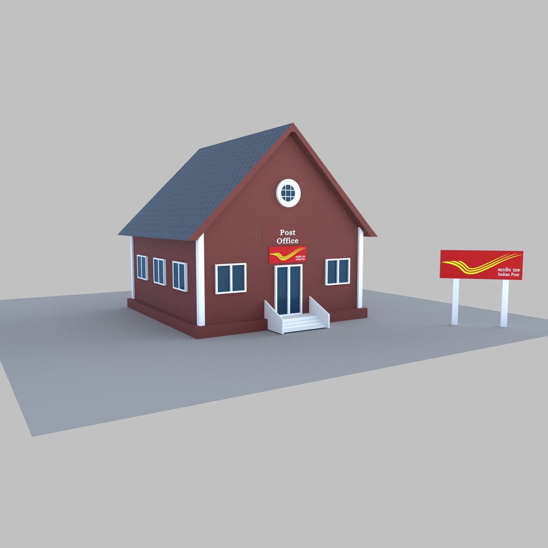 Post Office 3D - TurboSquid 1374176