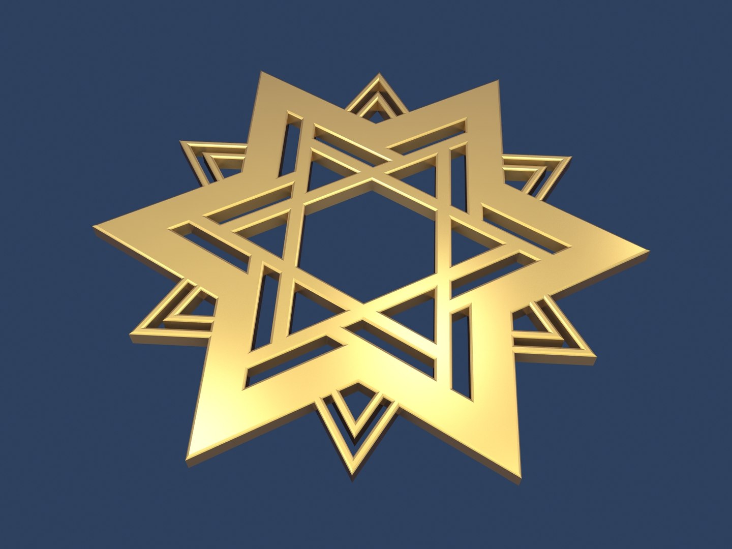 3D Star David - TurboSquid 1416377