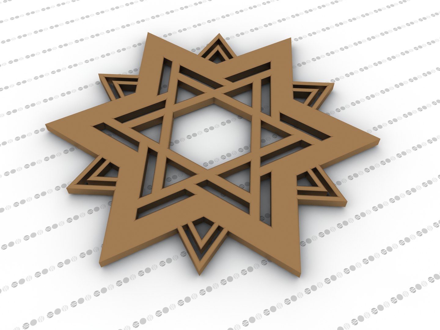 3D Star David - TurboSquid 1416377