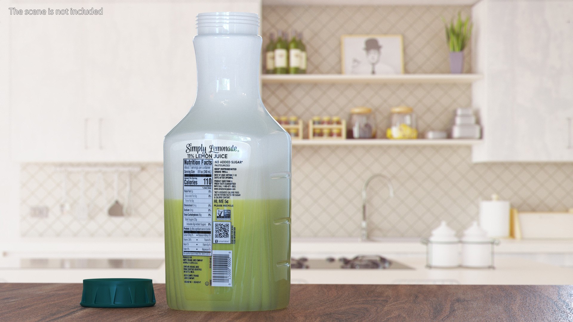 3D Lemon Beverage Simply Lemonade Open - TurboSquid 2047737