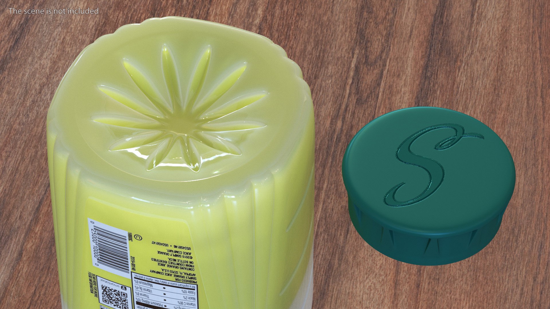 3D Lemon Beverage Simply Lemonade Open - TurboSquid 2047737