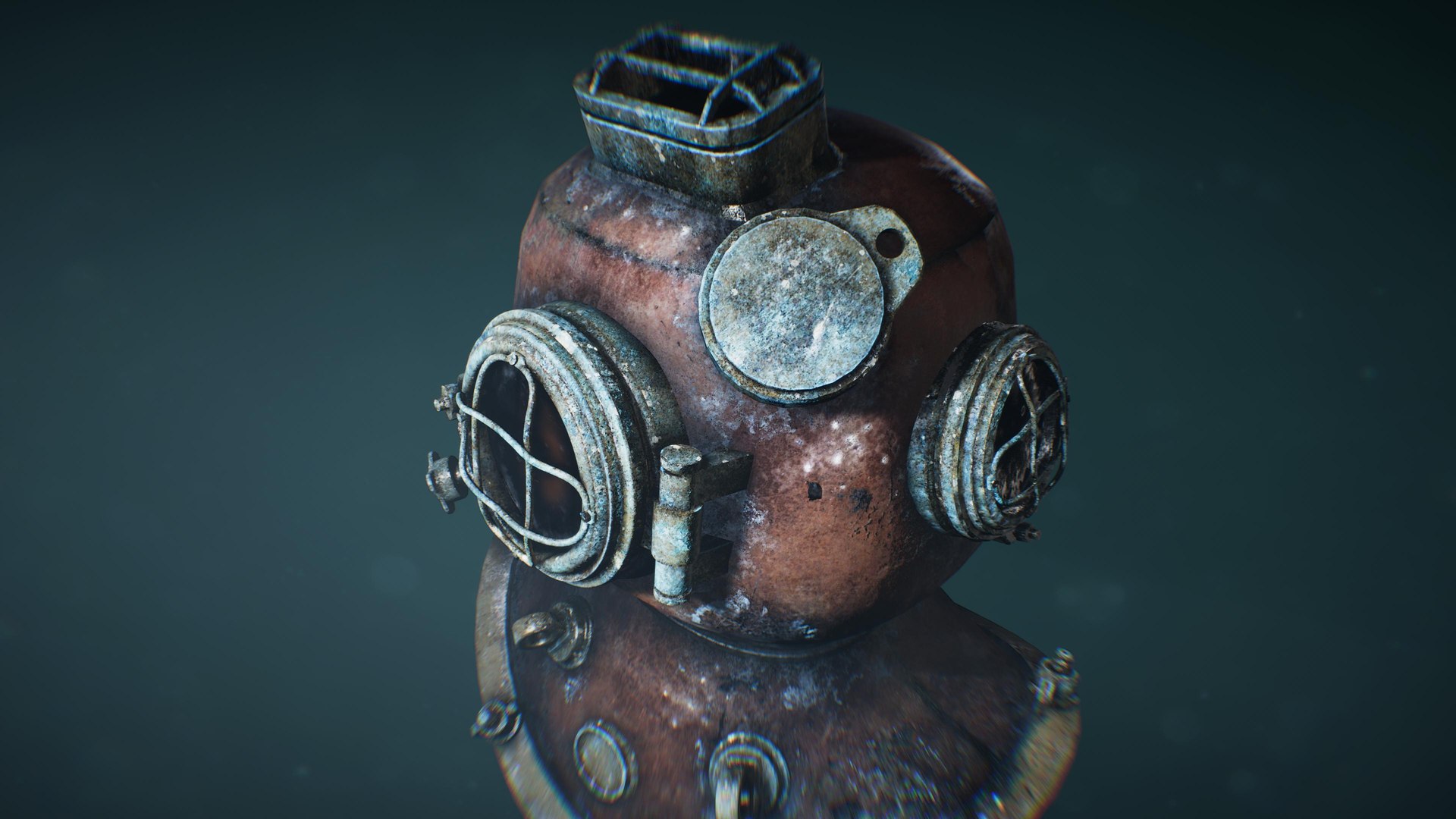 3D ocean diving helmets model - TurboSquid 1493221