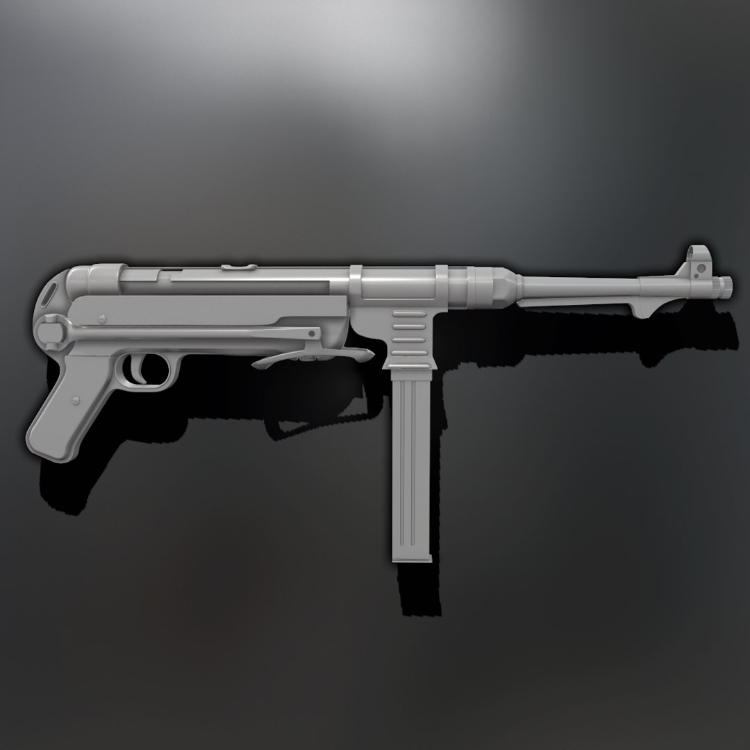3D mp40 model - TurboSquid 1272478