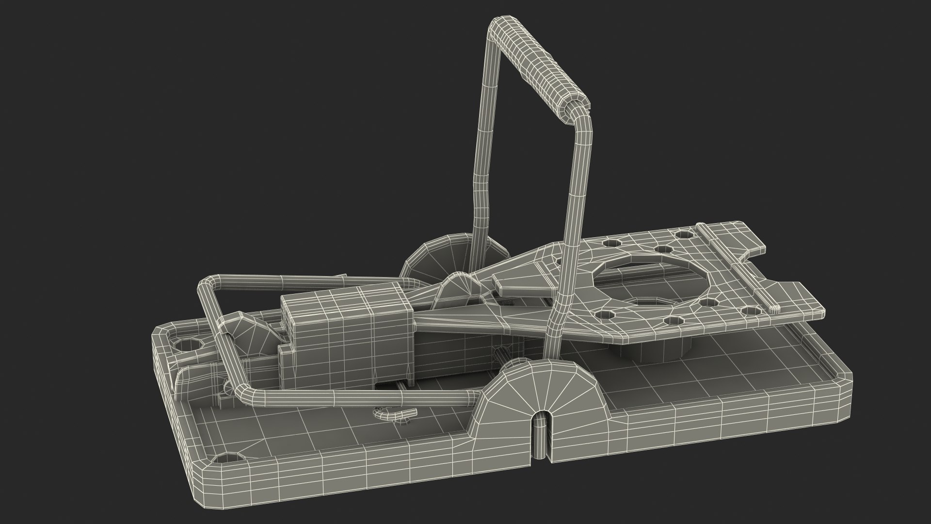 High Impact Plastic Mouse Trap 3D model - TurboSquid 1768526