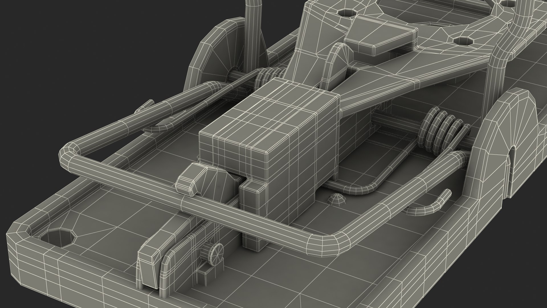 High Impact Plastic Mouse Trap 3D model - TurboSquid 1768526