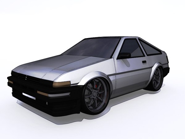 modelo 3d AE86 Stubby - TurboSquid 778937