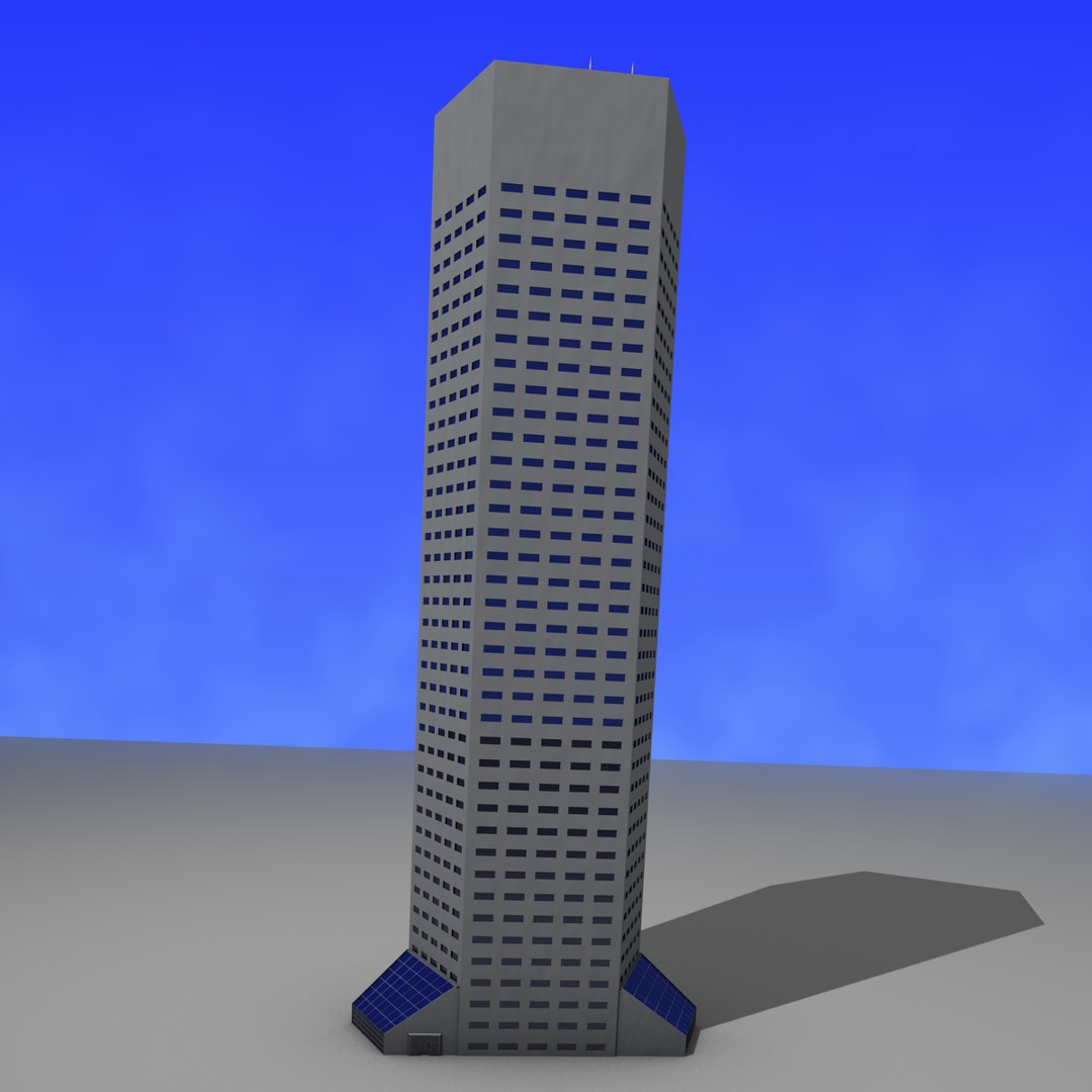3d Tall Skyscraper