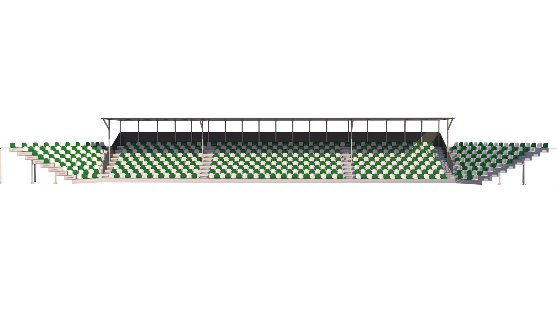 3D Stadium Seating Tribune - TurboSquid 2272204